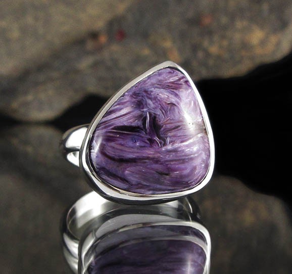 Charoite Ring